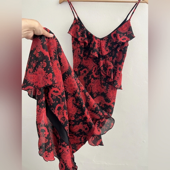 La Belle | Dresses | La Belle 99s Vintage Midi Red Dress M | Poshmark